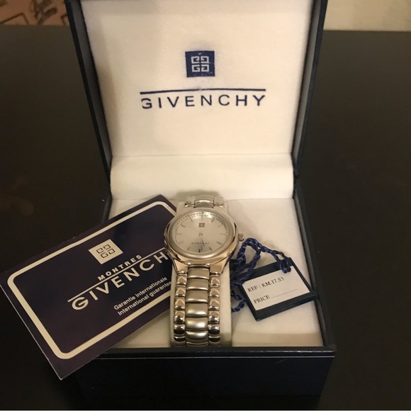 Givenchy | Accessories | Vintage Givenchy Unisex Stainless Steel Watch ...